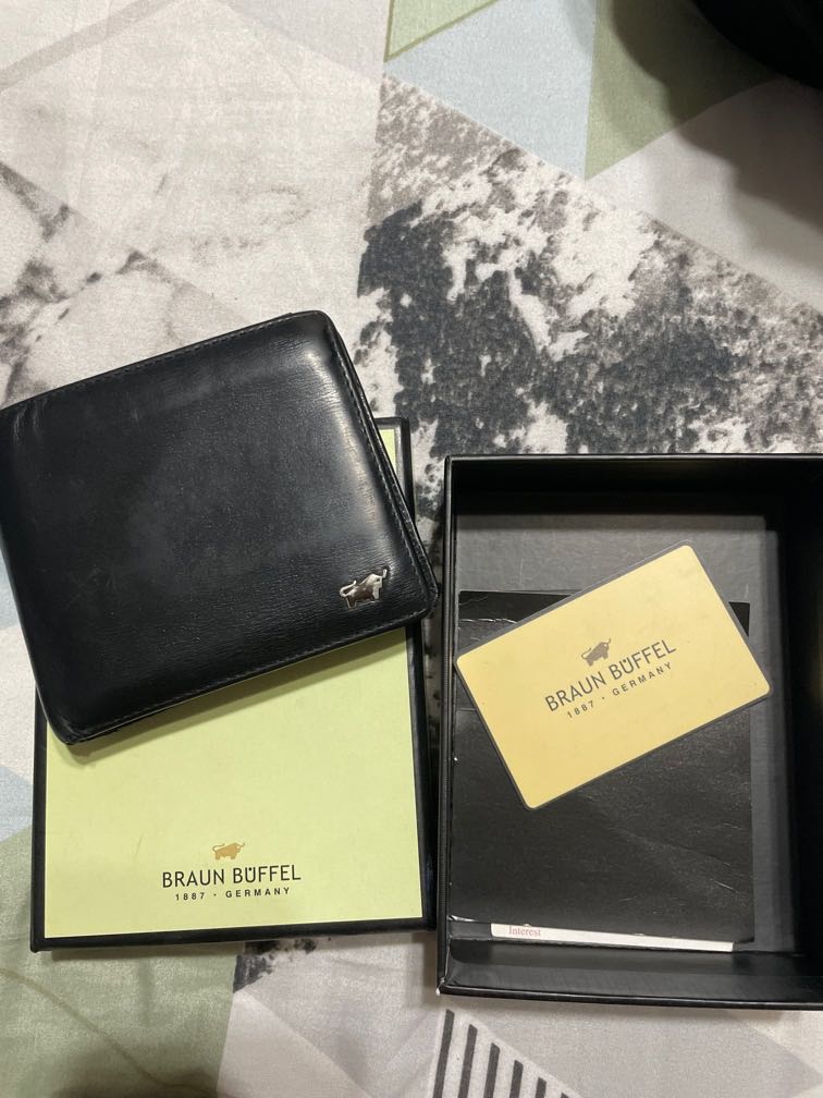 Braun Buffell wallet, Men's Fashion, Watches & Accessories, Wallets ...