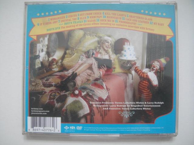 Britney Spears - Circus CD + DVD (港版) (附小冊子), 興趣及遊戲, 音樂樂器 & 配件, 音樂與媒體 ...