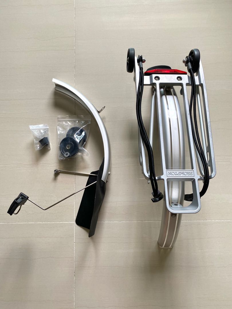 Brompton stock rack and fender, Sports Equipment, Bicycles & Parts ...