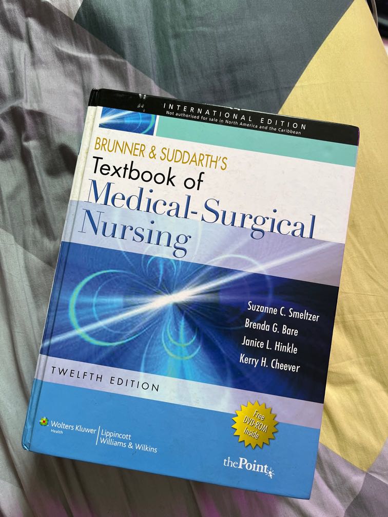 Brunner & Suddarth’s ‘Textbook of Medical/Surgical Nursing’, Hobbies ...