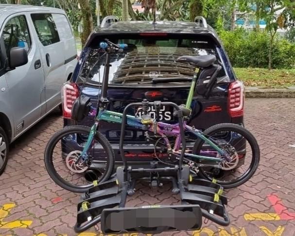 Buzz rack 3 bike carrier for Subaru Forester ., Car Accessories ...