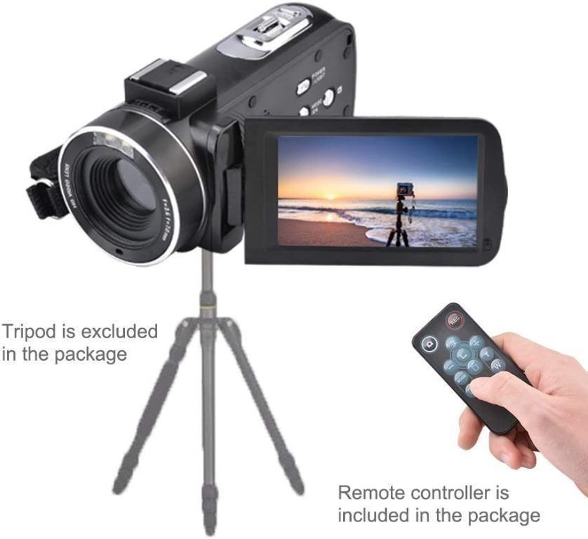 CamKing FHD 1080P 24.0MP 16X Digital Video Camera with External ...