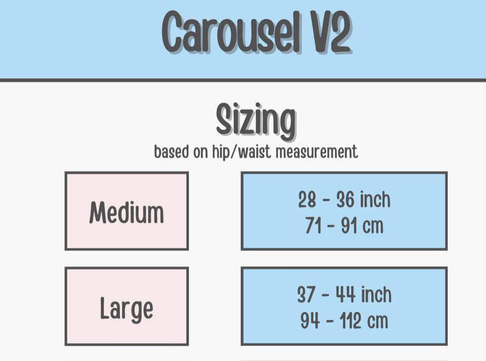 Carousel adult diaper abdl, Health & Nutrition, Assistive ...