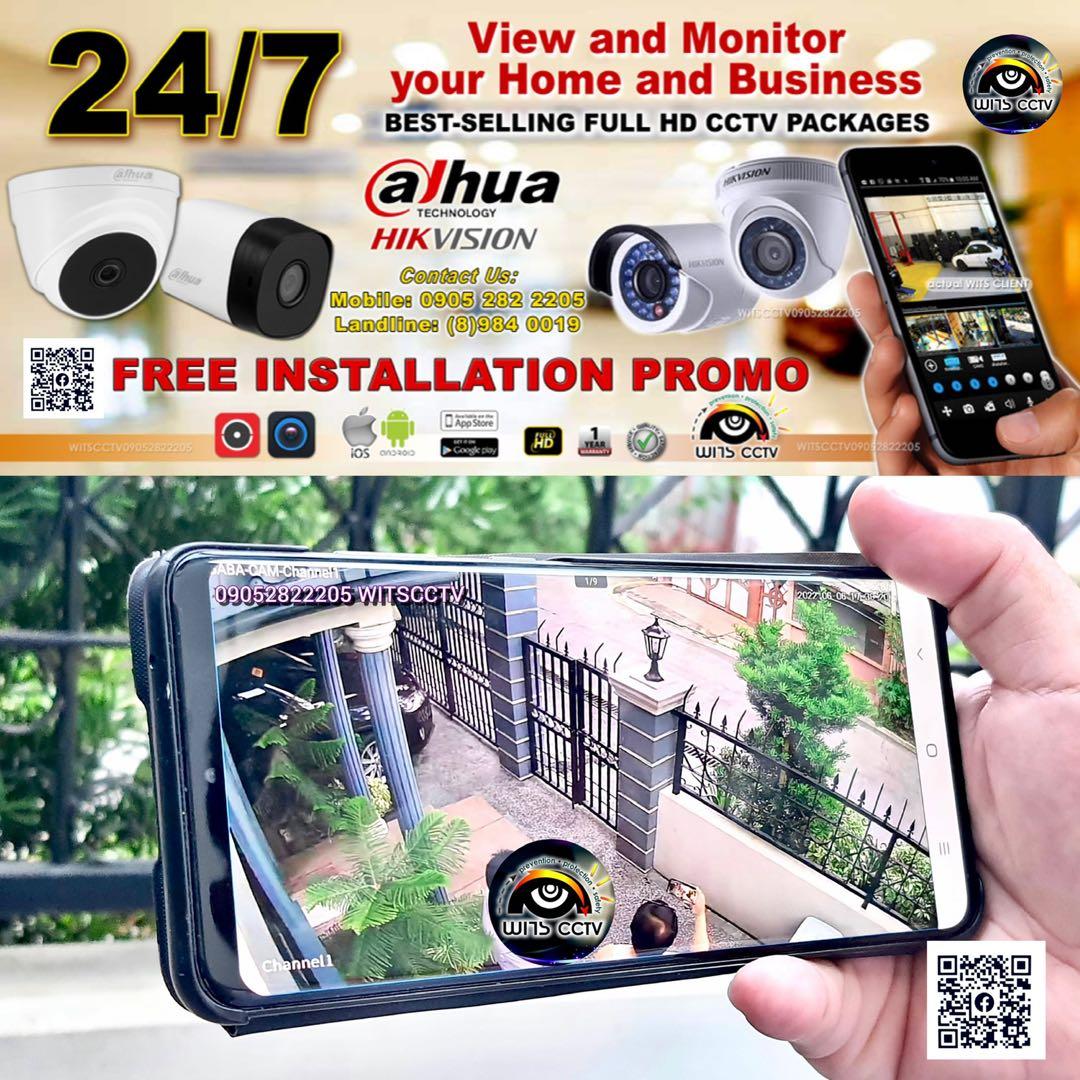 CCTV Complete package promo FREE INSTALLATION with Cellphone Viewing ...