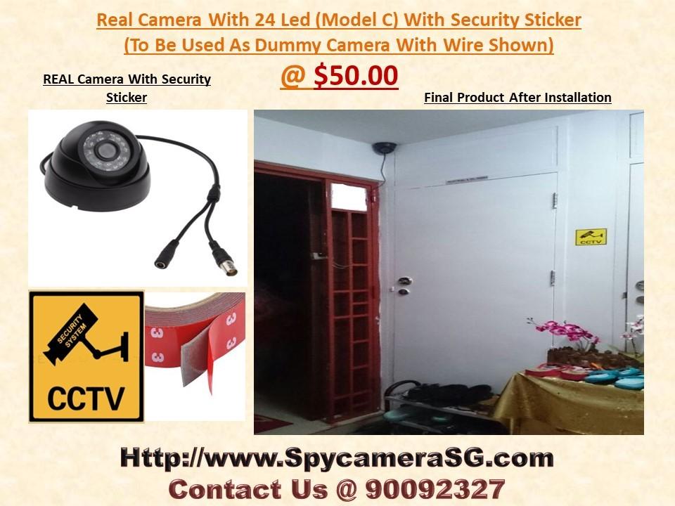 Cctv fake camera, Furniture & Home Living, Security & Locks, Security ...