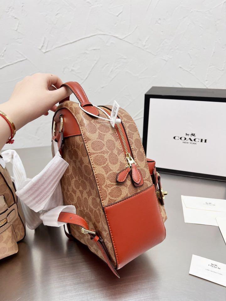 Coach Campus Backpack 23 In Signature Canvas, Women's Fashion, Bags ...