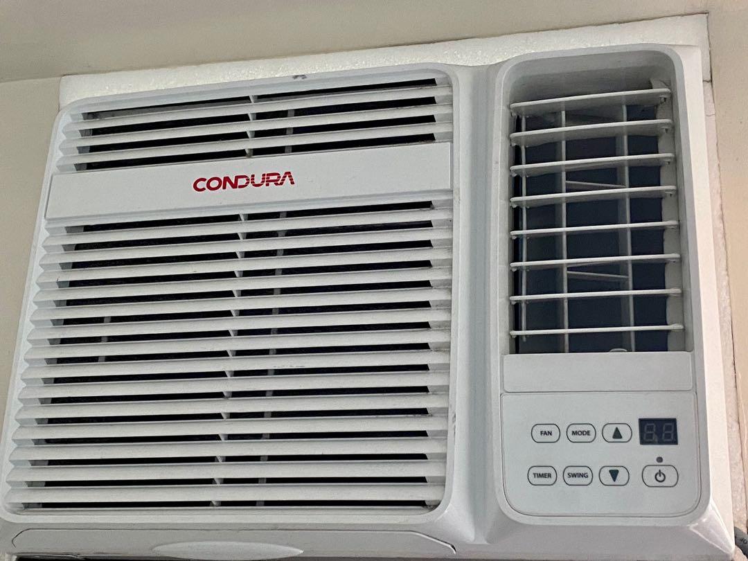 Condura remote window type airconditioner, TV & Home Appliances, Air ...