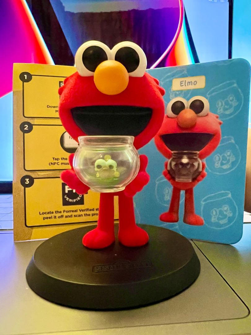 CPCM Blind box Elmo (cow play), Hobbies & Toys, Toys & Games on Carousell