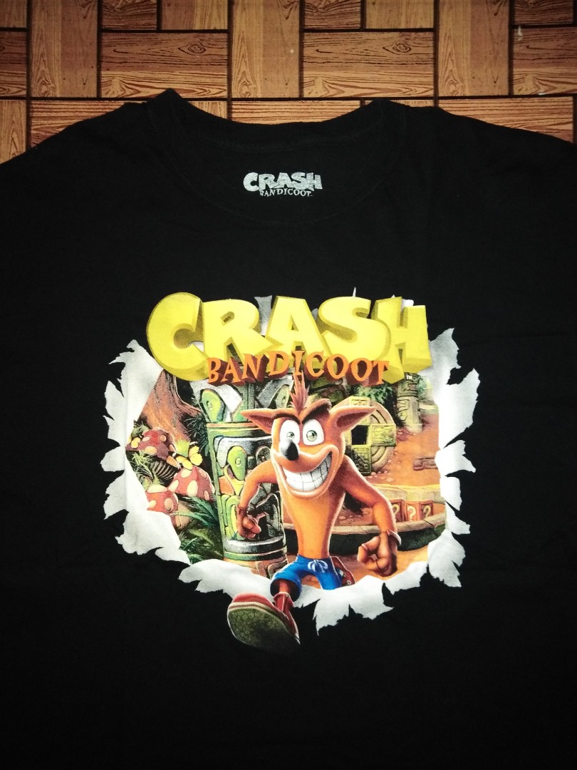 Crash bandicoot shirt, Men's Fashion, Tops & Sets, Tshirts & Polo ...