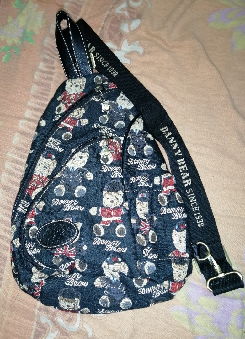 Danny bear bodybag, Women's Fashion, Bags & Wallets, Cross-body Bags on ...