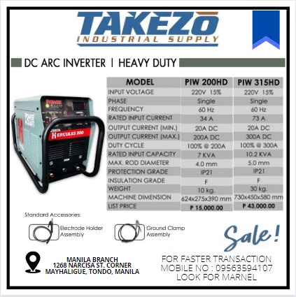 DC ARC INVERTER - HEAVY DUTY, Commercial & Industrial, Construction ...