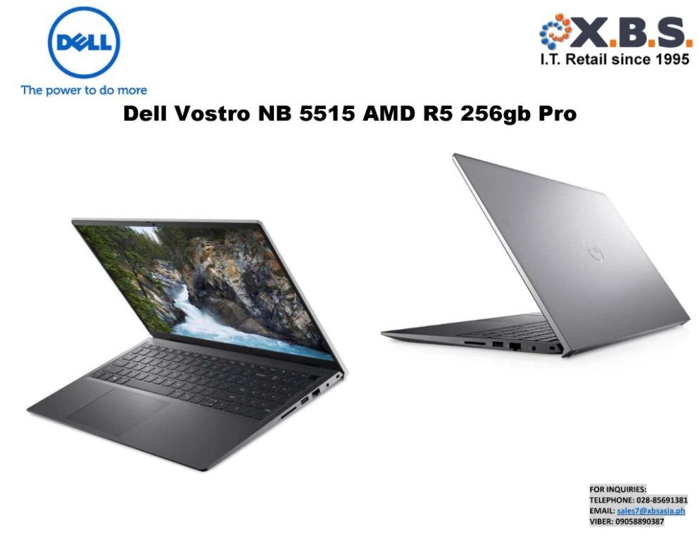Dell Vostro NB 5515 AMD R5 256gb Pro, Computers & Tech, Laptops ...