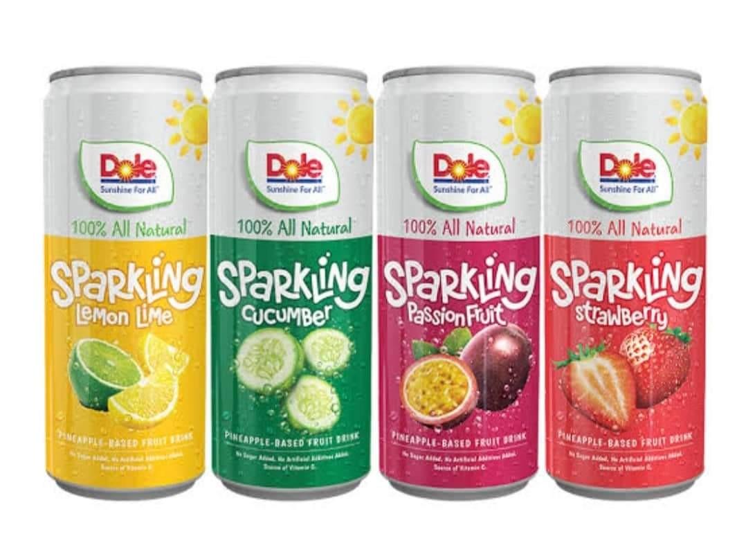 Dole Sparkling Juice, Food & Drinks, Beverages on Carousell