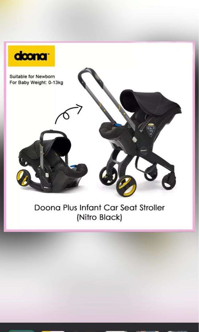 Doona Infant Car Seat Stroller, Babies & Kids, Going Out, Strollers on ...
