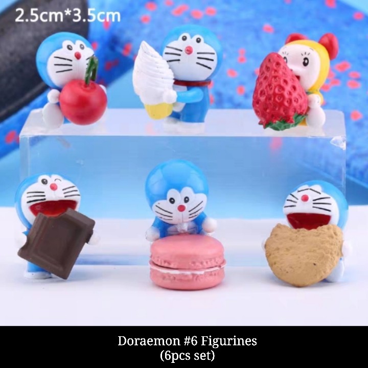 Doraemon #6 Figurines Cake Topper, Hobbies & Toys, Toys & Games on ...