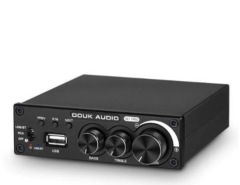 Douk Audio M1 Pro Hi-Fi Bluetooth 5.0 Power Amplifier Stereo, Audio ...