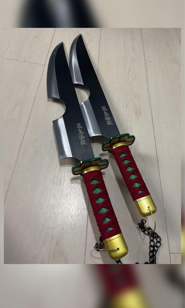 DS Tengen Uzui’s dual katana, Hobbies & Toys, Toys & Games on Carousell