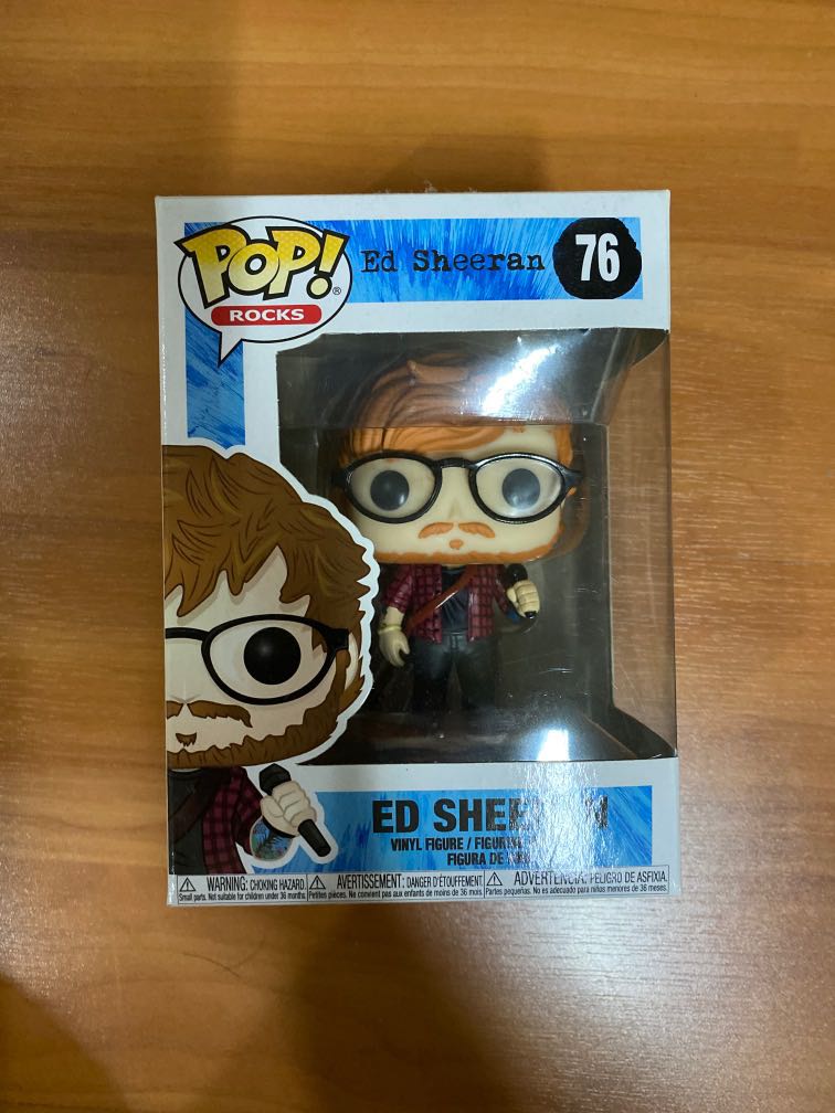 Ed Sheeran Funko Pop, Hobbies & Toys, Toys & Games on Carousell