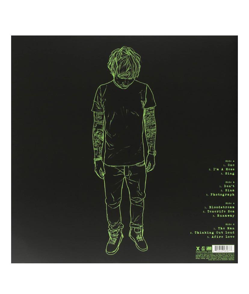 Ed Sheeran X Multiply Vinyl record, Hobbies & Toys, Music & Media, Vinyls on Carousell