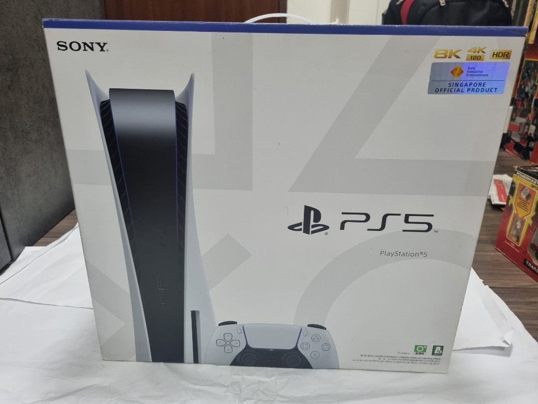 Empty PS5 Box, Video Gaming, Video Game Consoles, PlayStation on Carousell