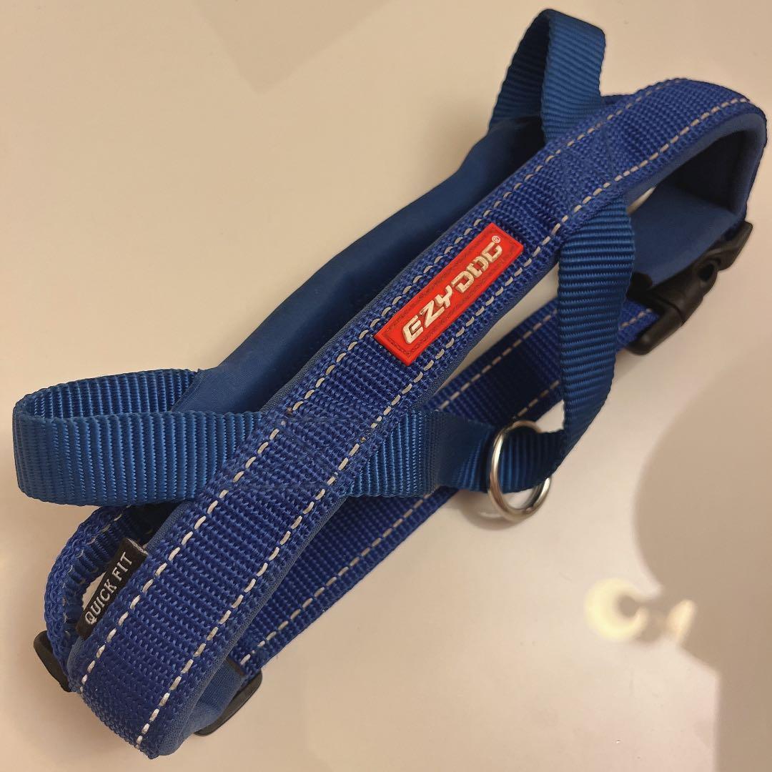 EZY DOG blue body harness M size, Pet Supplies, Homes & Other Pet ...