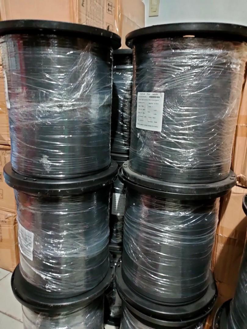 Fiber Optic Drop Cable FOC Single Core 1KM / 2KM, Computers & Tech ...