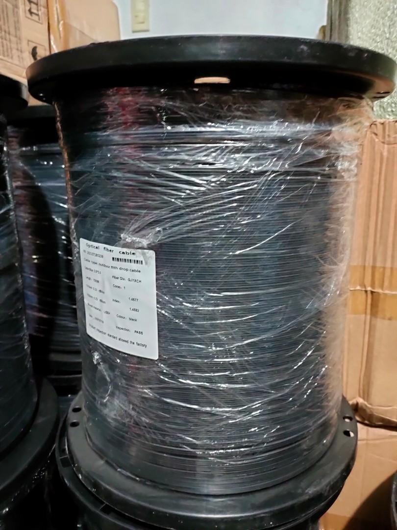 Fiber Optic Drop Cable FOC Single Core 1KM / 2KM, Computers & Tech ...