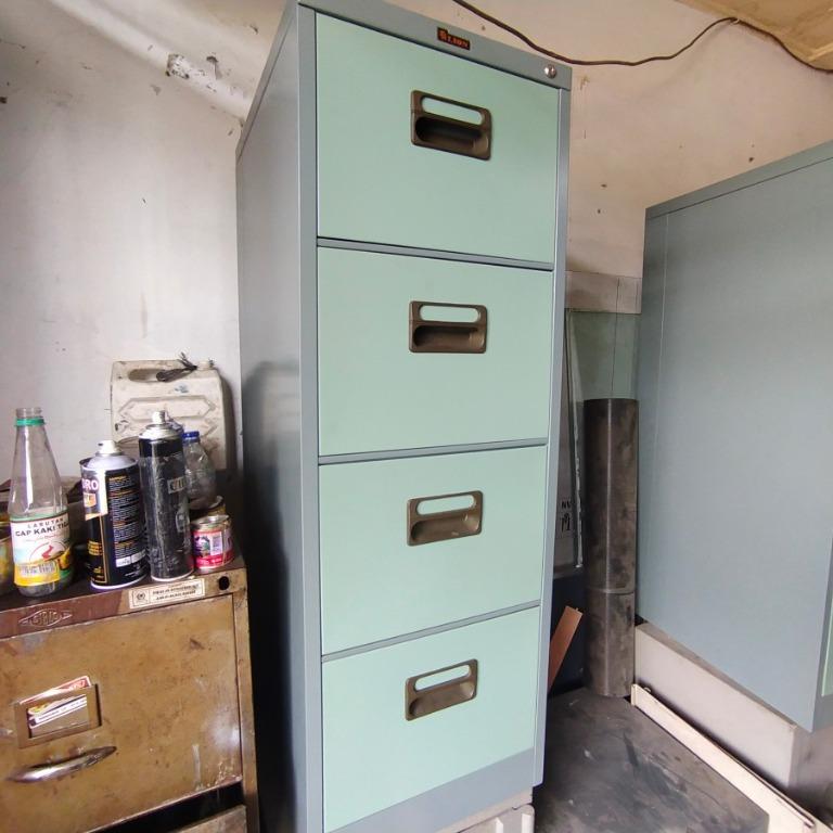 Filing cabinet besi 44 Lion Lemari Arsip File besi, Perabotan Rumah di ...