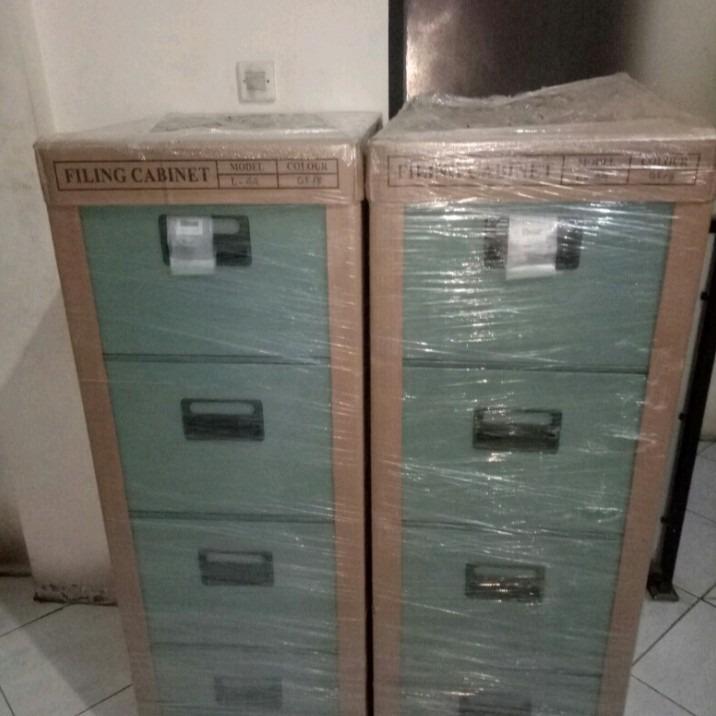 Filing cabinet besi 44 Lion Lemari Arsip File besi, Perabotan Rumah di ...