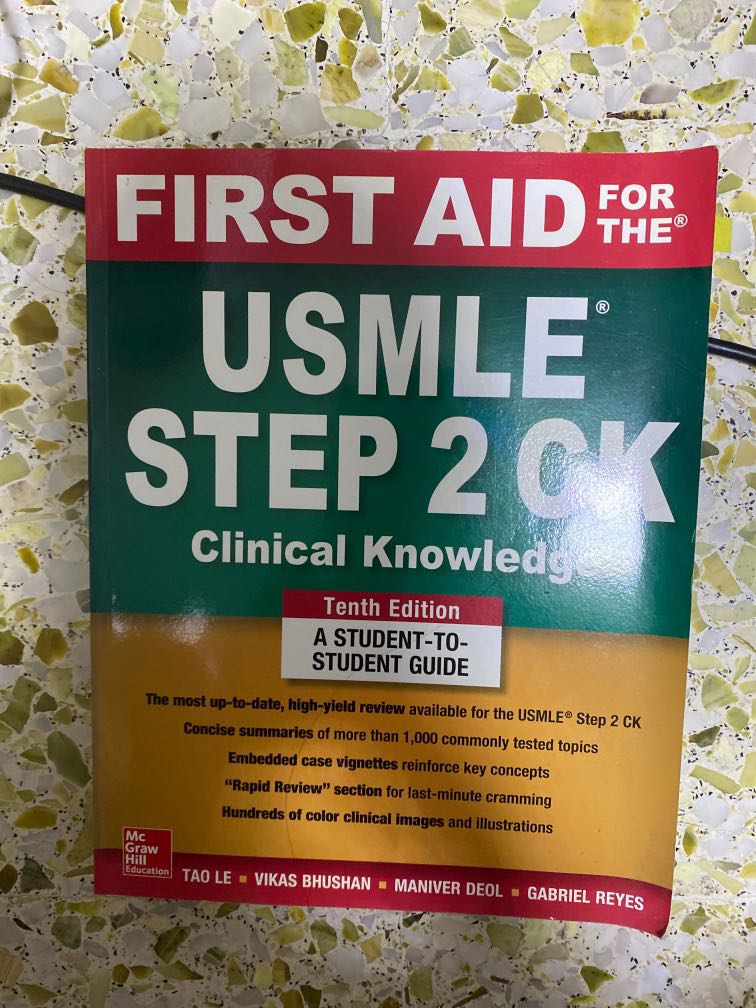 First aid for USMLE step 2 CK, Hobbies & Toys, Books & Magazines ...
