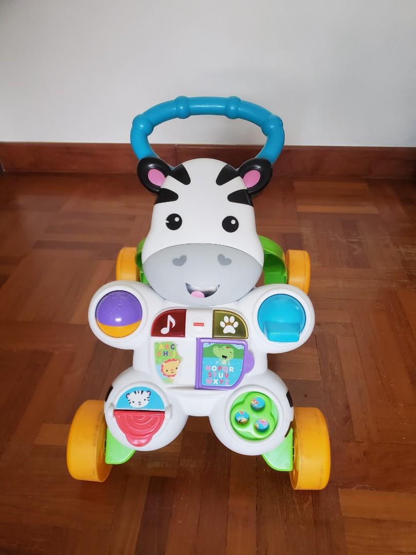 Fisher Price Zebra Walker, Babies & Kids, Infant Playtime on Carousell