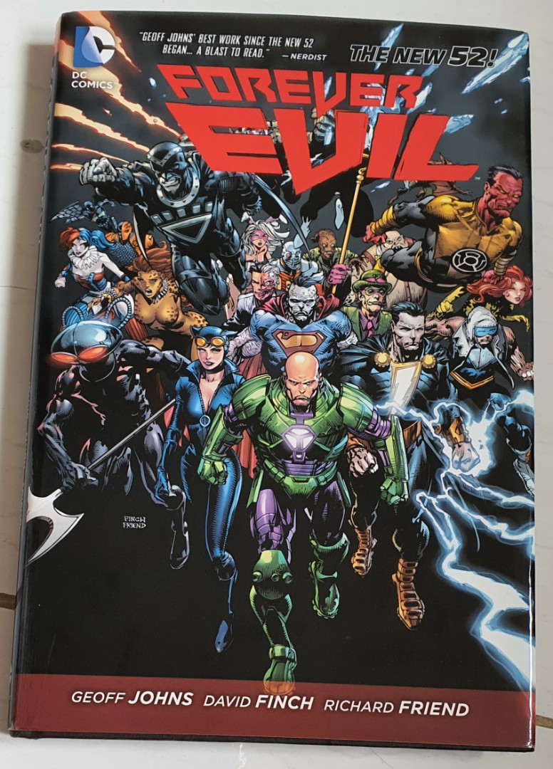 Forever Evil graphics novel DC comics, Buku & Alat Tulis, Komik dan ...