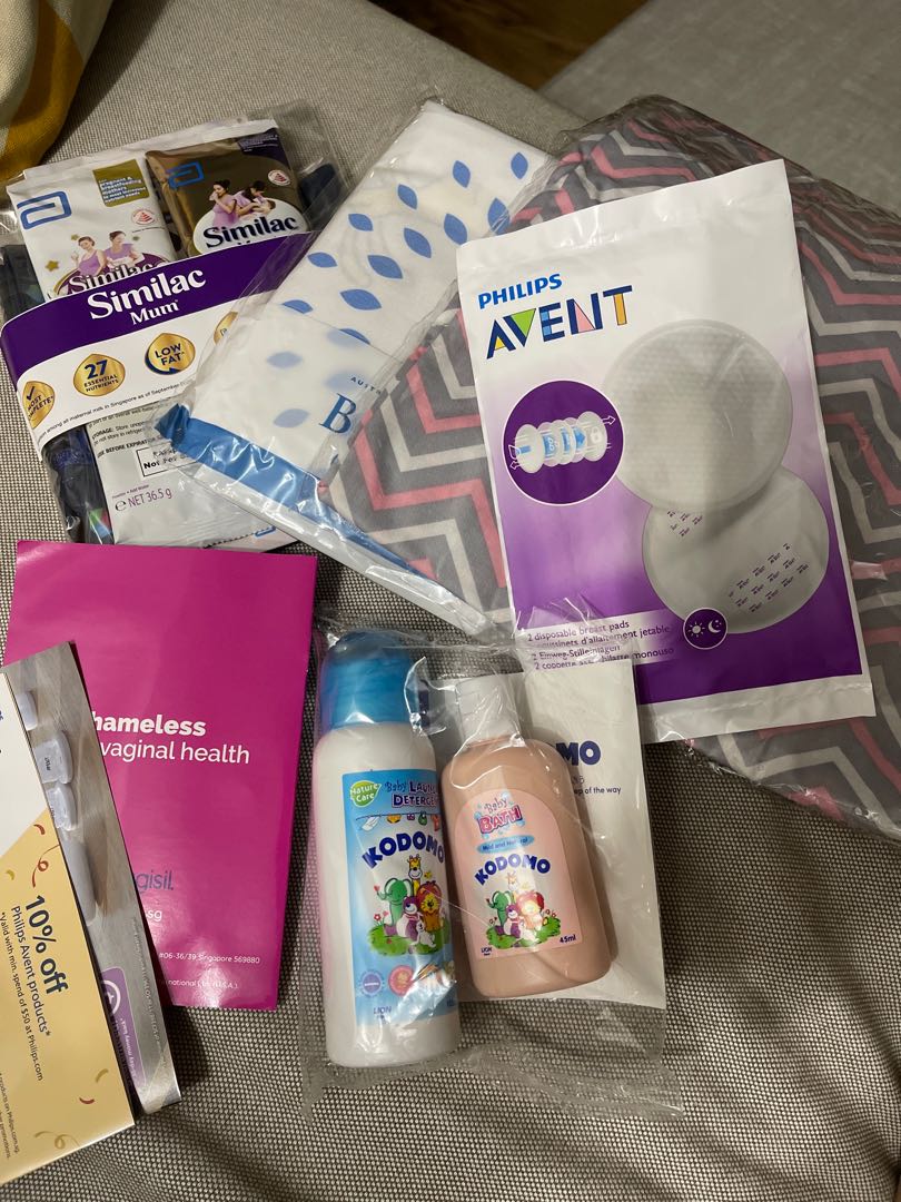 Free nursing cover, shower gel, milk samples, vouchers, Babies & Kids ...