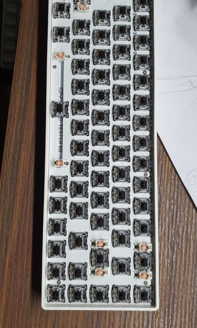 Full mod custom CIY TES68 Tester 68 TES68 / GK68 Hotswap Keyboard Kit ...