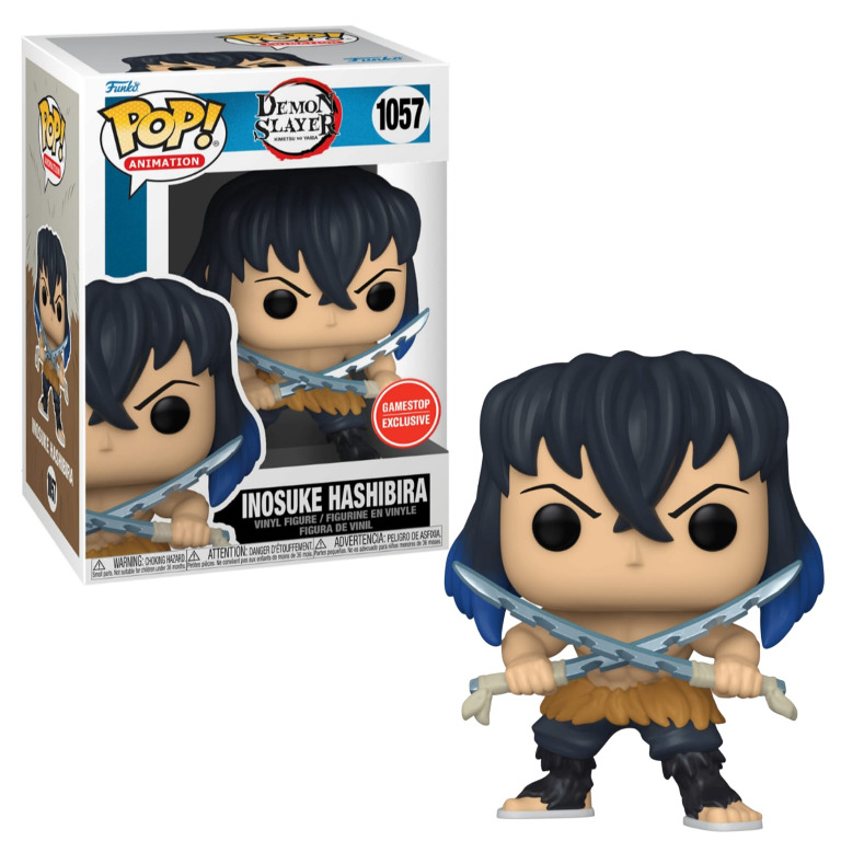Funko Pop! Demon Slayer: Inosuke Hashibara (GameStop Exclusive ...