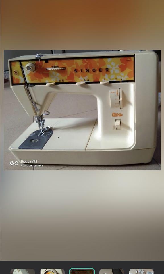 Genie 384 Singer sewing machine, Hobbies & Toys, Memorabilia ...