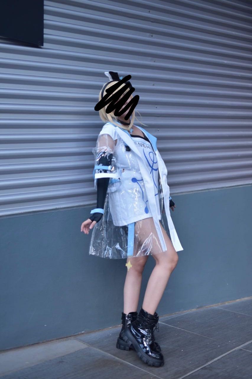 Genshin Impact Lumine Modern World Cosplay, Women's Fashion, Dresses ...