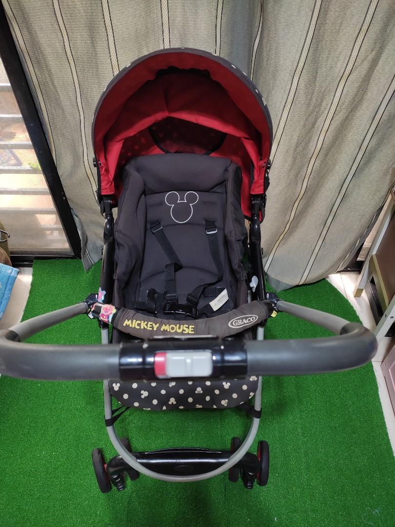 Graco Mickey mouse edition, Babies & Kids, Going Out, Strollers on ...
