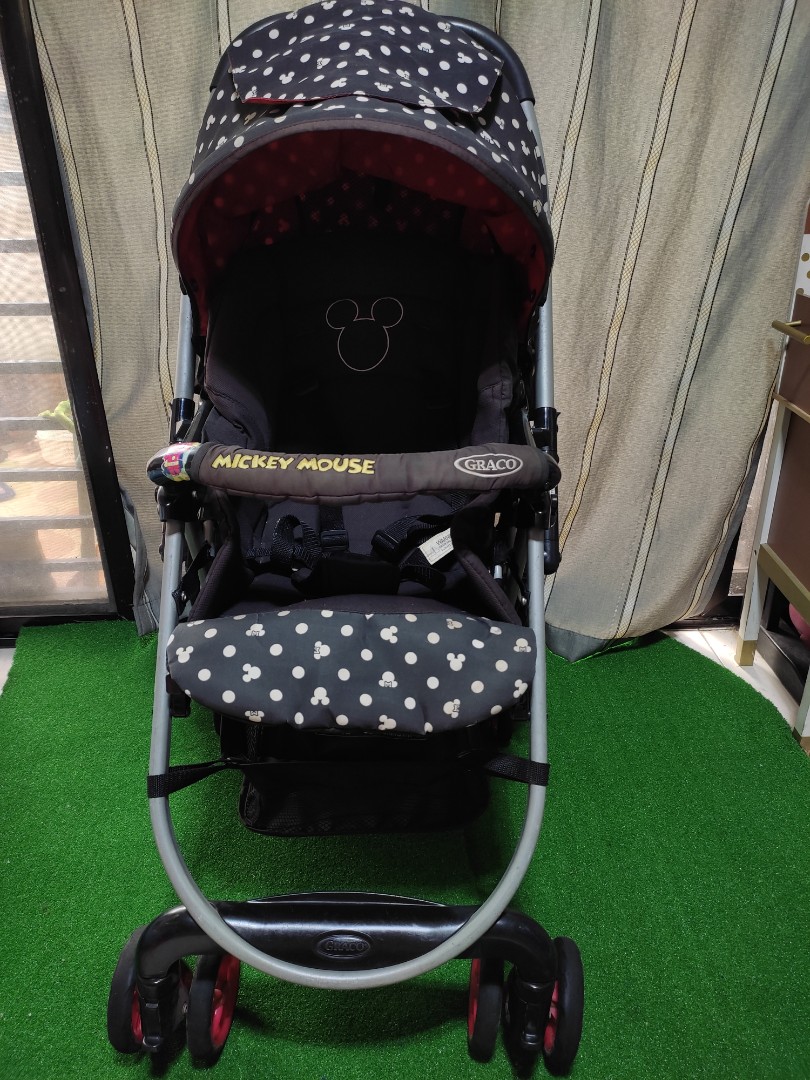Graco Mickey mouse edition, Babies & Kids, Going Out, Strollers on ...