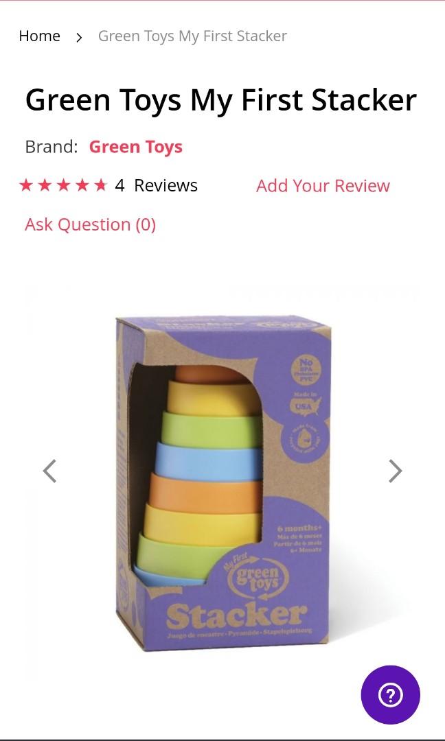 Green Toys Stacker, Babies & Kids, Infant Playtime on Carousell