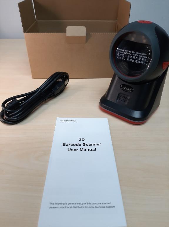 Hands Free Barcode Scanner, Computers & Tech, Printers, Scanners ...
