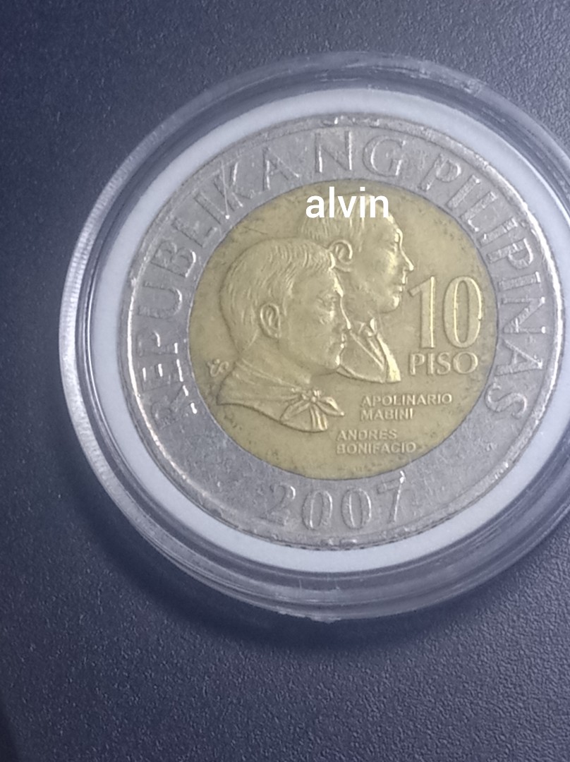 Hard to Find BSP 2007 10 PESO COIN, Hobbies & Toys, Memorabilia ...