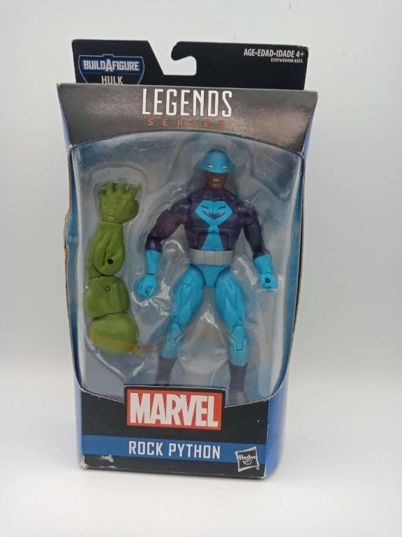 HASBRO Marvel Legends Series Rock Python Smart Hulk Endgame Build A ...