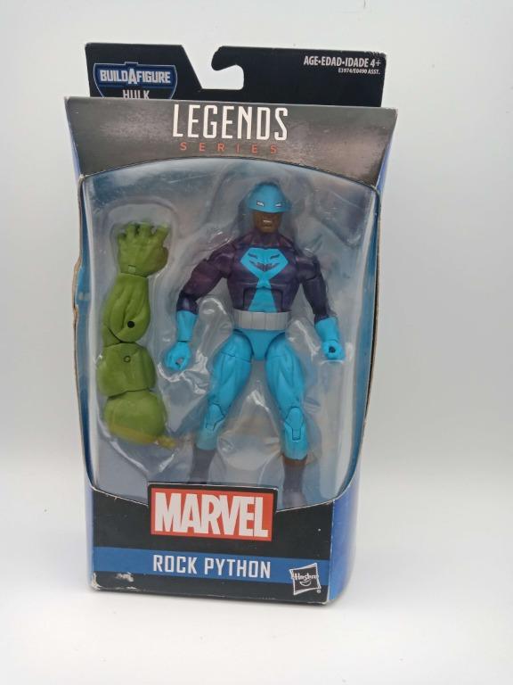 HASBRO Marvel Legends Series Rock Python Smart Hulk Endgame Build A ...