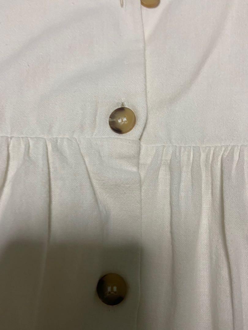 H&M white baby doll dress, Women's Fashion, Dresses & Sets, Dresses on ...