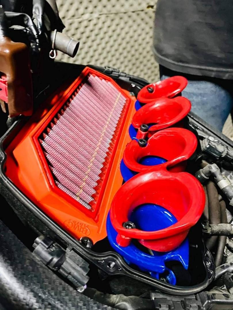 Honda CB650R/ CBR650R Velocity Stacks Air funnel, Auto Accessories on ...