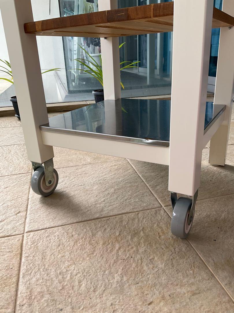 IKEA Stenstorp kitchen trolley 70% off, Furniture & Home Living ...