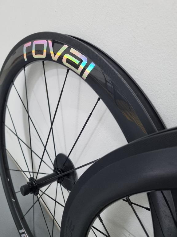 Carbon Wheelset 50mm 700c Powerway R13 Clincher Rim Brake Roval Gloss ...