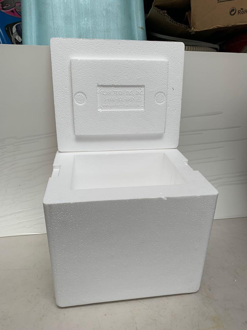 Insulated Shipping Ice Box or Container 1" Thick Styro on all sides ...