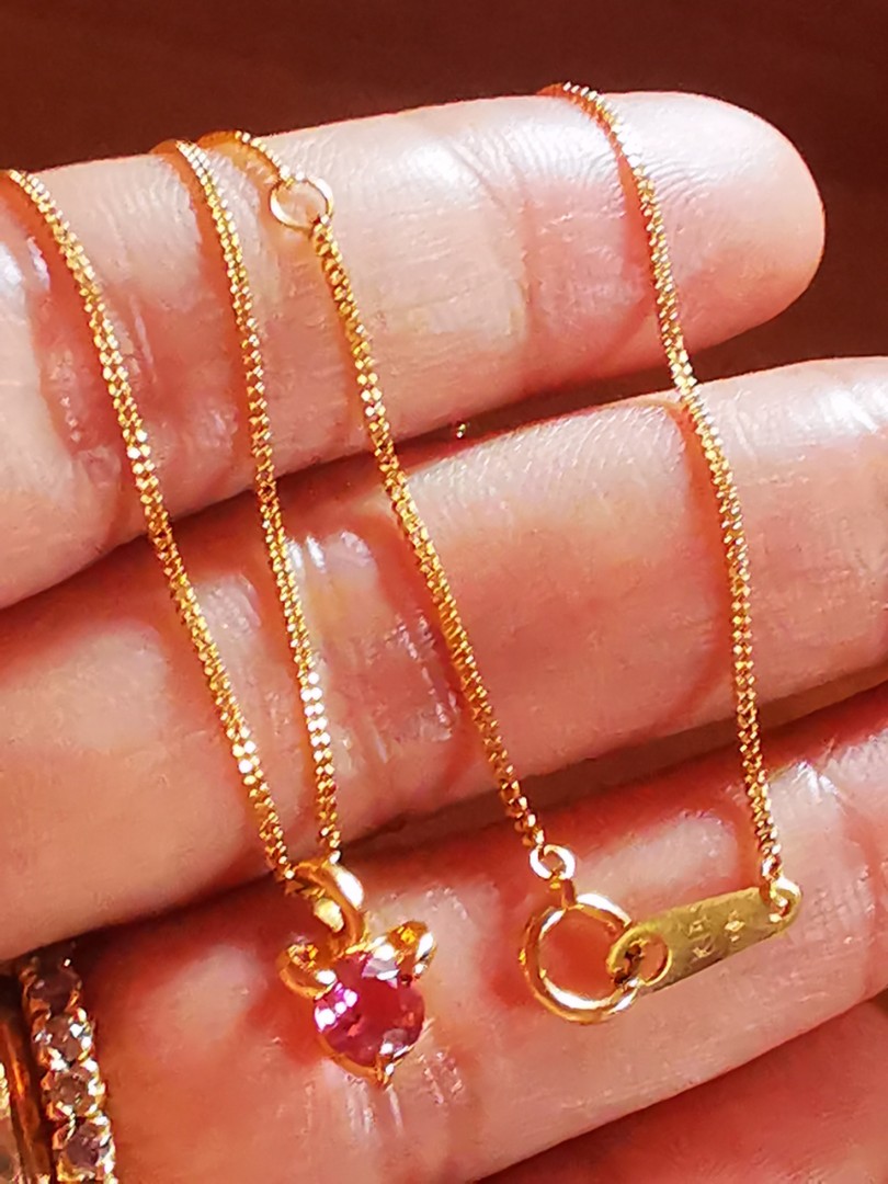 Japan Gold Necklace, Luxury, Accessories on Carousell